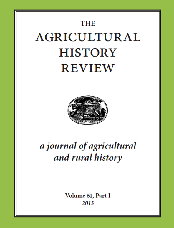 Agricultural History Review 61 (2013), 1 — European Rural History ...