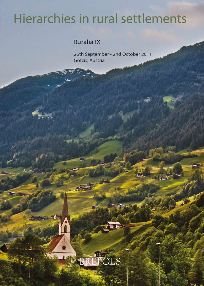 Hierarchies in rural settlements — European Rural History Organisation