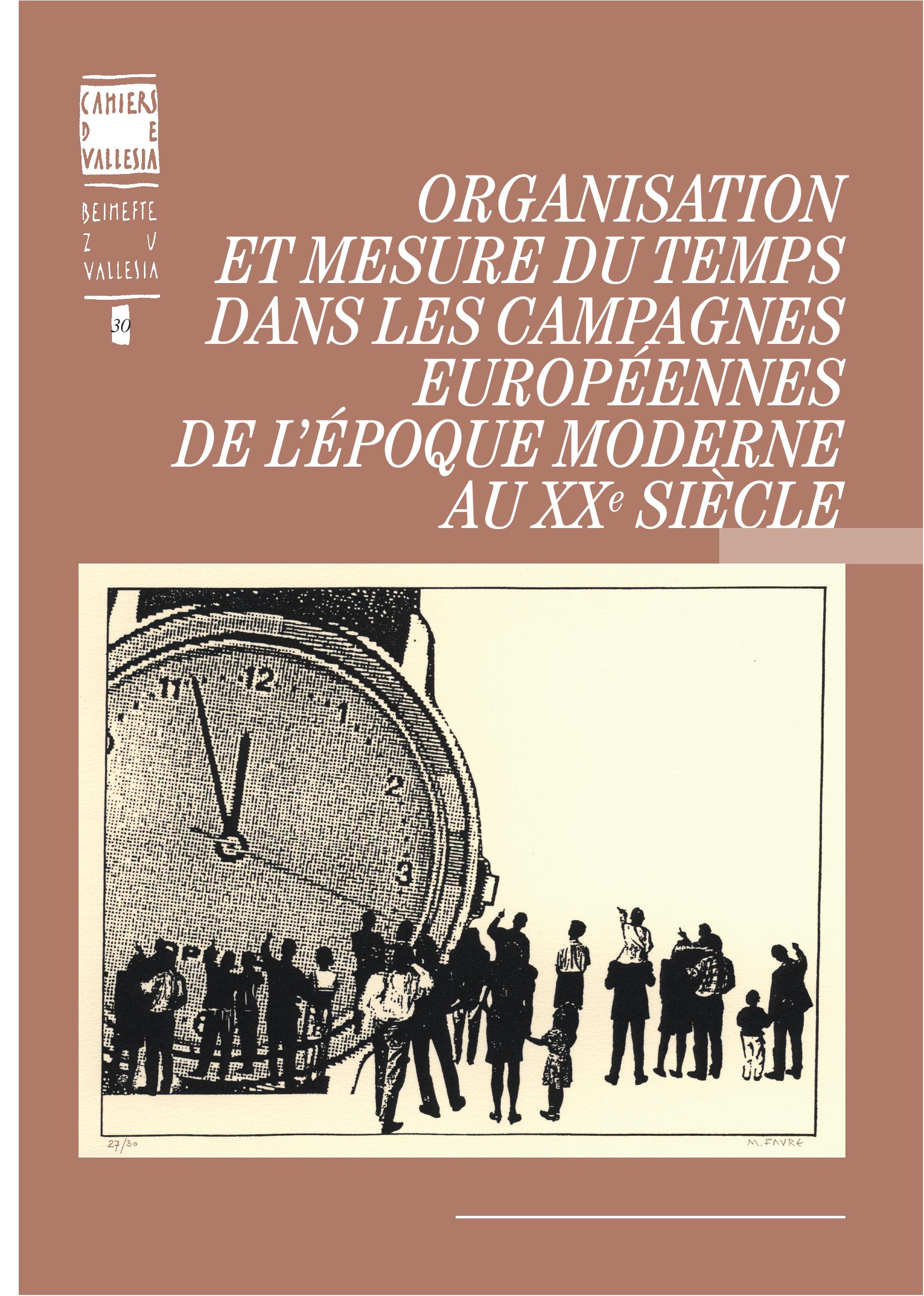 Organisation et mesure du temps dans les campagnes européennes de l ...